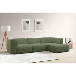 RAUM.ID Ecksofa »Merid L-Form, jederzeit durch Module erweiterbar, B/T/H: 295/162/70 cm« als Modul oder separat verwendbar, für individuelle...