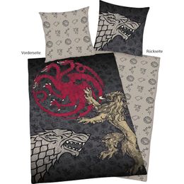 Quelle Wendebettwäsche »Game of Thrones« 2 Stk. tlg. mit tollem Motiv bunt Obermaterial: 100% Baumwolle B/L: 135 cm x 200 cm