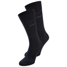 BOSS Socken »5P Uni Color CC« 5 Paar tlg. in klassischer Unifarbe Dark Blue 401 47-50 47-50 Hugo BOSS Markensocken im Fünferpack