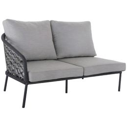 Best Loungesessel »Seitenteil Lounge« 1 Stk. tlg. 2-Sitzer links anthrazit Obermaterial: 100% Polyacryl. Füllung: 85% Polyurethan, 15% Polyester