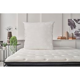 Yatas Bedding Microfaserkissen »Dacron Comforel Eco, Kopfkissen 80x80 cm« 1 Stk. tlg. atmungsaktiv weiß Bezug: 100% Baumwolle. Füllung: 100%...