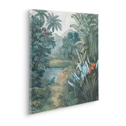 Komar Leinwandbild »Exotic Empire - Größe 60 x 60 cm« Natur 1 Stk. tlg. Keilrahmenbild mi Echtholzrahmen Farbe Bild(er): bunt