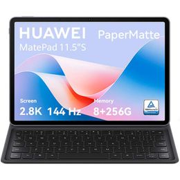 Huawei Tablet »MatePad 11.5 S 8+256 GB inkl. Black Keyboard« (29, 2 cm / 11, 5 ′′) HarmonyOS 256 GB ) Grau 8 GB RAM und 256 GB interner Speicher