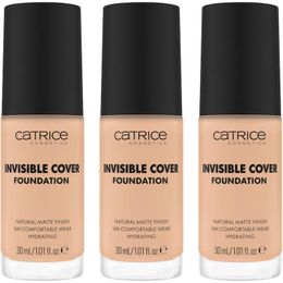 Catrice Foundation »Invisible Cover Foundation« mit langanhaltendem Finish natur 002N 16H Tragekomfort, feuchtigkeitsspendend durch Hyaluronsäure...