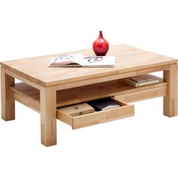 MCA furniture Couchtisch »TOPSELLER!« Couchtisch, OTTOs Choice, Couchtisch Massivholz mit Schubladen Kernbuche + Kernbuche/Kernbuche 0