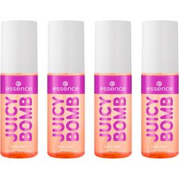 Essence Körperspray »JUICY BOMB PARTY body mist 01« Reisefreundliches Flakon, hält den ganzen Tag, riecht fruchtig-blumig. transparent Fesselnder...