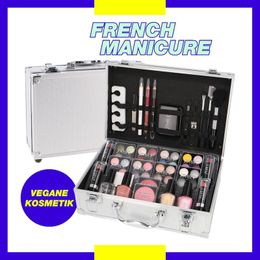 ZMILE COSMETICS Kosmetik-Koffer »French Manicure« mit veganer Formulierung silberfarben Make-Up Set von Zmile Cosmetics