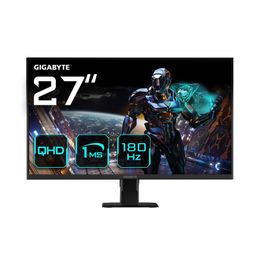 Gigabyte Gaming-Monitor »GS27QA« 68, 5 cm/27 ′′ 2560 x 1440 px QHD 1 Reaktionszeit 180 Hz schwarz Neigbar, Aim Stabilizer, Black Equalizer,...