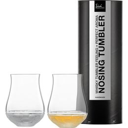 EISCH GERMANY Whiskyglas »HAMILTON, Made in Germany« handgefertigt und manuell mit Diamantschliff veredelt, 350 ml, 2-tlg. transparent