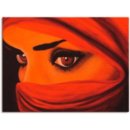 Artland Wandbild »Tuareg-Die von Gott Verlassene« Frau 1 Stk. tlg. als Leinwandbild, Poster in verschied. Größen Farbe Bild(er): rot 0