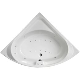 Ottofond Whirlpool-Badewanne »Laguna« Höhe 43 cm Seifenablage Typ Premium, chrom weiß