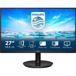 Philips LCD-Monitor »271V8LA/00« 68, 6 cm/27 ′′ 1920 x 1080 px Full HD 4 Reaktionszeit 75 Hz schwarz