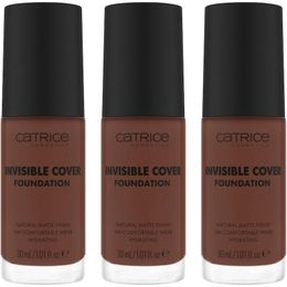 Catrice Foundation »Invisible Cover Foundation« mit langanhaltendem Finish natur 065C 16H Tragekomfort, feuchtigkeitsspendend durch Hyaluronsäure...