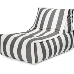 MAGMA Sitzsack &raquo;SANTORIN Rock&laquo; 1 Stk. tlg. grau Bezug: 100% Polypropylen