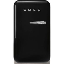 Smeg Kühlschrank »FAB5LBL5« 71, 5 cm hoch 40, 4 cm breit schwarz Sicherheitsglas