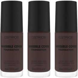 Catrice Foundation »Invisible Cover Foundation« mit langanhaltendem Finish natur 097N 16H Tragekomfort, feuchtigkeitsspendend durch Hyaluronsäure...