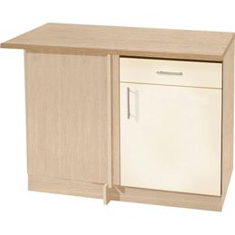 Wiho-K&uuml;chen wiho K&uuml;chen Eckunterschrank &raquo;Kiel&laquo; 110 cm breit beige