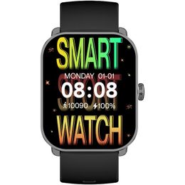 SMARTY 2.0 Smartwatch »« ( / 1, 78 ′′) schwarz-blau Trendstarke Smartwatch