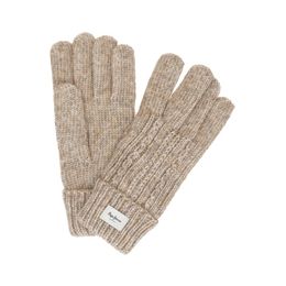 Pepe Jeans Fingerhandschuhe Damen Größe XS/XL graumeliert