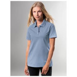 TRIGEMA Poloshirt »Poloshirt aus Baumwolle« 1 Stk. tlg. pearl-blue XS XS Piqué Qualität