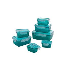 gourmetmaxx Frischhaltedose Set, 7 Stk. tlg. smaragd