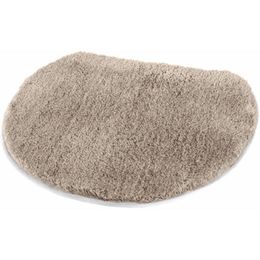 Meusch WC-Deckelbezug &raquo;Cover&laquo; H&ouml;he 20 mm rutschhemmend beschichtet Uni Farben, waschbar taupe Obermaterial: 100% Polyacryl WC-Deckelbezug (47 cm x...