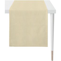 Apelt Tischläufer »Apart, LOFT STYLE« UNI-BASIC sand Obermaterial: 100% Polyester B/L: 48 cm x 145 cm
