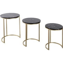 Kayoom Beistelltisch »Tria 125 3er-Set, faszinierend und auflockernd« Set, 3 Stk. tlg. Beistelltisch-Set, zeitloses Design, hochwertige...