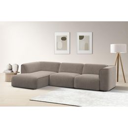 RAUM.ID Ecksofa »Merid L-Form, jederzeit durch Module erweiterbar, B/T/H: 295/162/70 cm« als Modul oder separat verwendbar, für individuelle...