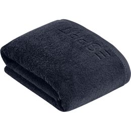 Esprit Saunatuch &raquo;Modern Solid&laquo; vegan produziert navy blue Obermaterial: 85% Baumwolle, 15% Lyocell (TENCEL ) B/L: 100 cmx150 cm