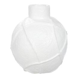 Gilde Tischvase &raquo;Vase Linhas, wei&szlig;, H&ouml;he ca. 38 cm&laquo; wasserfest wei&szlig;