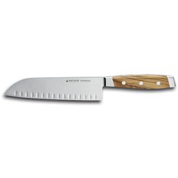 Felix Solingen Santokumesser »First Class Wood« Handmade in Solingen, Allrounder silberfarben 0