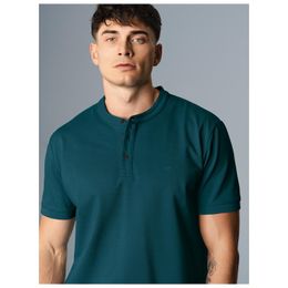 TRIGEMA Poloshirt »Poloshirt mit Stehkragen« 1 Stk. tlg. saphir L L DELUXE-Piqué-Qualität