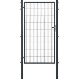 GARDEN 'N' MORE Zauneinzeltür »Einzeltor Premium« 183 cm hoch, anthrazit anthrazit