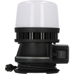 Fa.Brennenstuhl BRENNENSTUHL LED Baustrahler »Multi Battery LED 360° Hybrid« LED-Modul schwarz 360° Hybrid Strahler inkl. 6 Schnittstellen-Adapter für Bosch...