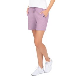 TRIGEMA Bermudas »Kurze Hose mit aufgesetzten Seitentaschen« orchidee S - US-Größen US-Größen S Strukturierte Sweat-Qualität