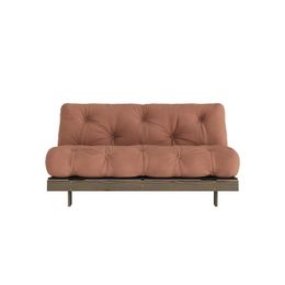 Karup Design Daybett »Daybett Roots Schlafsofa – Gästebett & Sofa aus FSC -Kiefer« Inkl. Futonmatratze, in mehreren Größen & Farben erhältlich Clay...