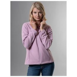 TRIGEMA Fleecejacke »Taillierte Fleecejacke« 1 Stk. tlg. orchidee S S Fleece-Qualität, innen und außen angeraut