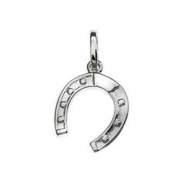 Vivance Kettenanhänger »925/- Sterling Silber Hufeisen« () weiß one-size Niedlicher Anhänger aus 925/- Sterling Silber