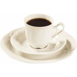 Seltmann Weiden Kaffeeservice »Geschirr-Set, Service Rubin« Made in Germany, 18 Teile, für 6 Personen naturweiß 0