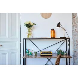 Tom Tailor HOME Sekretär »T-NEST SHELF OFFICE LOW« mittelhohes, offenes Sekretärregal, aus Mangoholz und Metall schwarz/natur 0