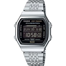 CASIO VINTAGE Smartwatch ( ) edelstahlfarben Trendstarke Smartwatch für Sie & Ihn