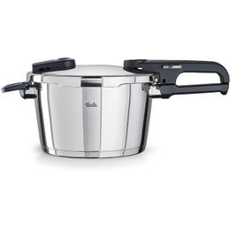 Fissler Schnellkochtopf »Vitaquick Edition« Edelstahl 18/10 Set, Schnellkochtopf 4, 5 oder 6 Liter mit Deckel und Dünsteinsatz, 2 Stk. tlg. Made...