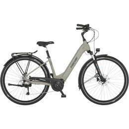 FISCHER BIKE FISCHER FAHRRAD »CITA 3.3I 522« 9 Gang Shimano Kettenschaltung Mittelmotor 250 W Schloss, Pedelec, Elektrofahrrad für Damen u. Herren zementgreige...