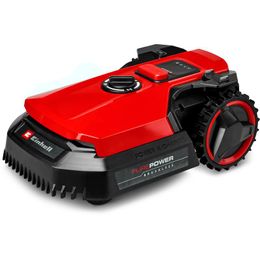 Einhell Rasenmähroboter »»FREELEXO 500«« 7 Stk. tlg. Inkl. 2, 5 Ah Plus Akku und Ladestation rot Individuelle Einstellungen per App via Bluetooth...