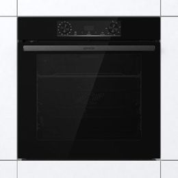 Gorenje Pyrolyse Backofen &raquo;BPS6737E14BG&laquo; mit 1-fach-Teleskopauszug mit Pyrolyse-Selbstreinigung AirFry-Funktion schwarz