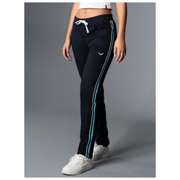 TRIGEMA Jerseyhose »Lange Jogginghose mit Seitenstreifen« marine/bunt M - US-Größen US-Größen M Leichte Sweat-Qualität