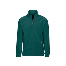 TRIGEMA Fleecejacke »Fleecejacke« 1 Stk. tlg. efeu L L Fleece-Qualität, innen und außen angeraut