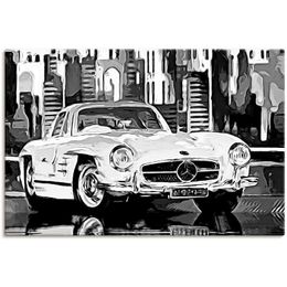 Artland Wandbild »300 SL Flügeltürer« Auto 1 Stk. tlg. als Alubild, Leinwandbild, Wandaufkleber oder Poster in versch. Größen Farbe Bild(er):...