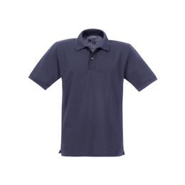 TRIGEMA Poloshirt »Poloshirt DELUXE Piqué« 1 Stk. tlg. deep-purple S S DELUXE-Piqué-Qualität